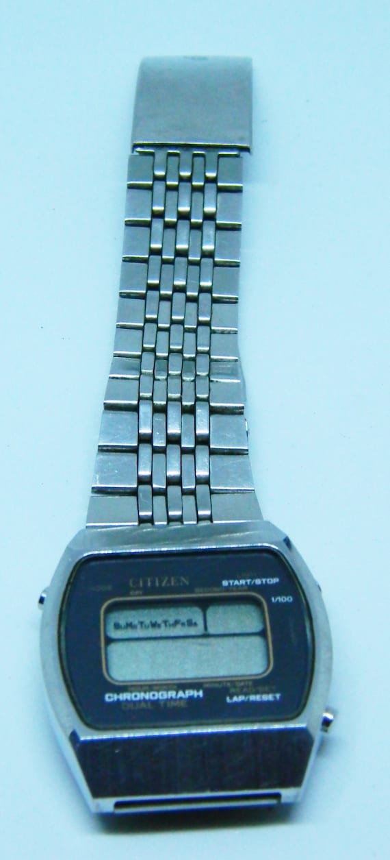 Vintage Citizen Digital Watch,Vintage Citizen Wrist W… - Gem