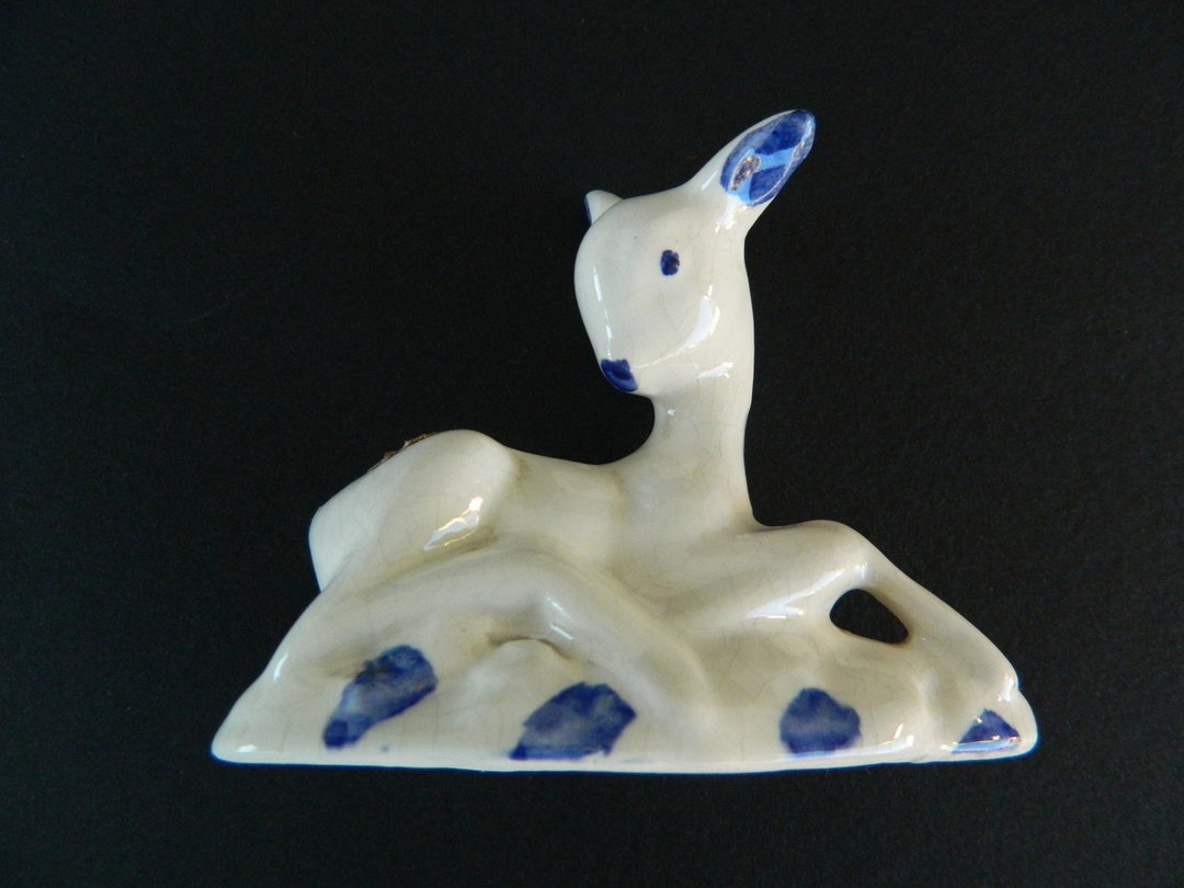 Vintage Porcelain Deer,vintage Porcelain,italian Porcelain,deer ...