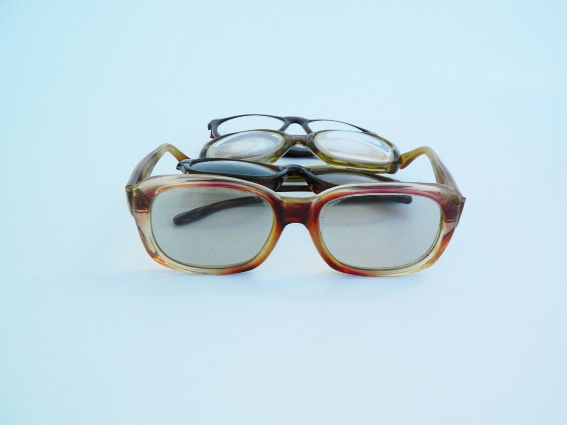 Vintage Men's Eyeglasses 4 Pairs,vintage Men's Eyeglasses,vintage ...
