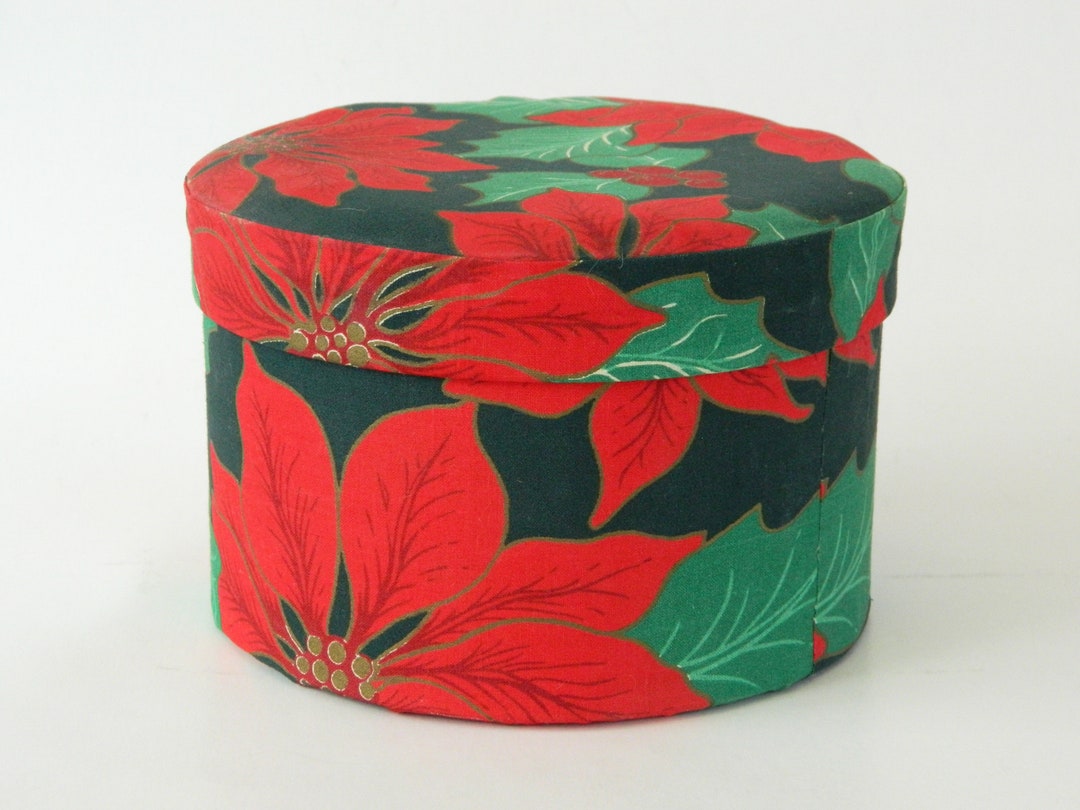 Vintage Large Eve's Box Christmas Eve Boxround Christmas - Etsy