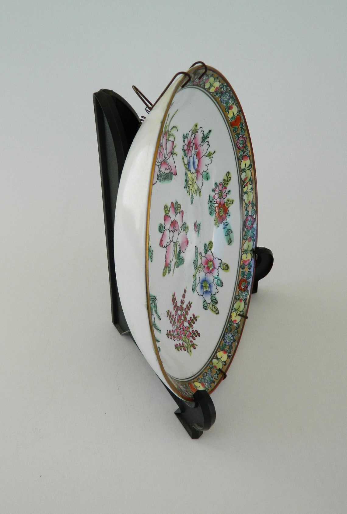 Vintage Hand Painted China Porcelain Bowl Vintage Floral - Etsy