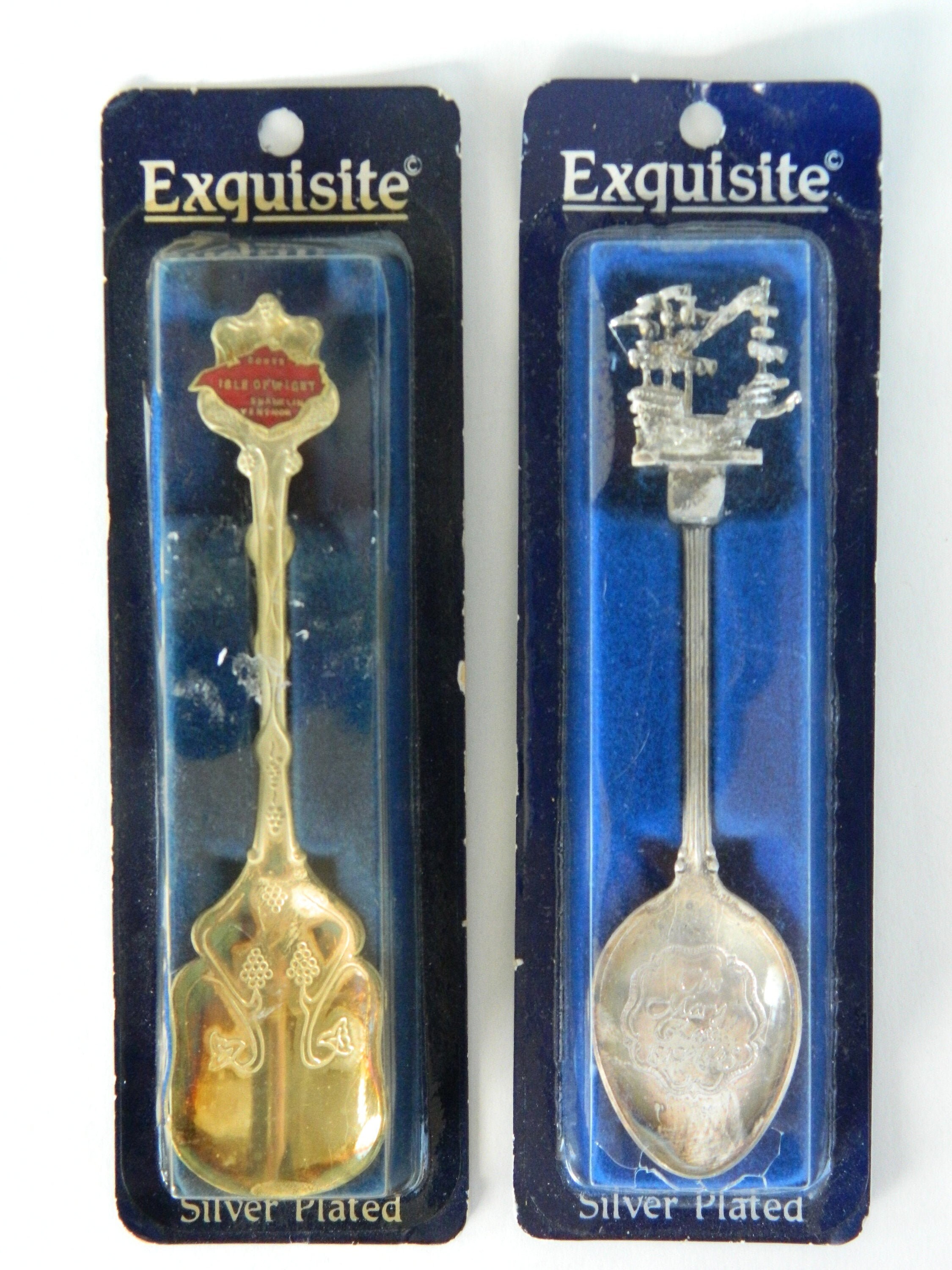 Exquisite Collectors Spoons,vintage Silver Plated Spoons, Collectors ...