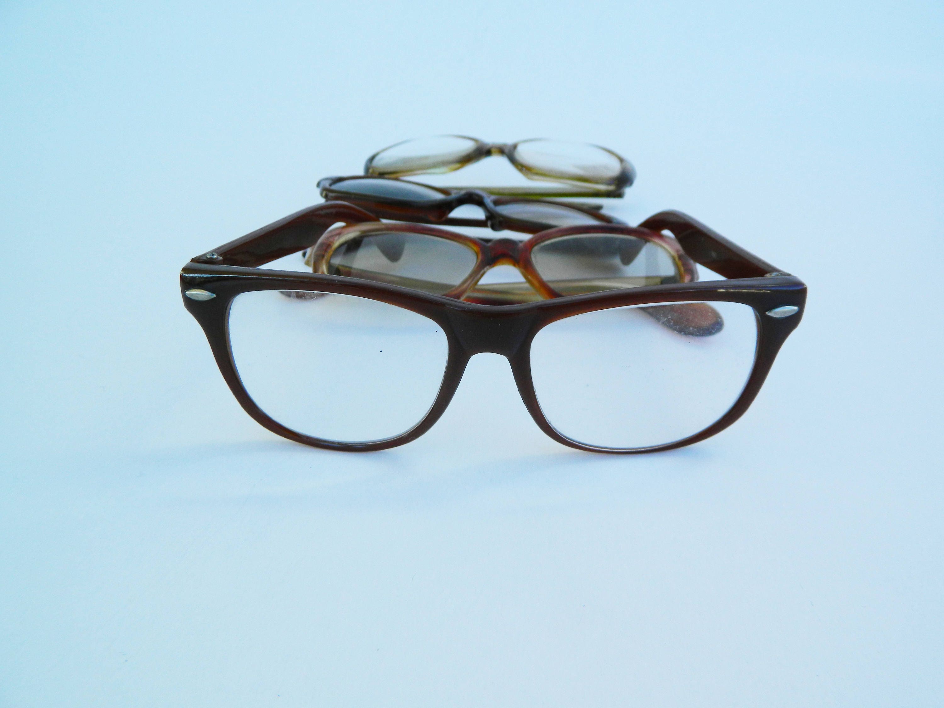 Vintage Men's Eyeglasses 4 Pairs,vintage Men's Eyeglasses,vintage ...
