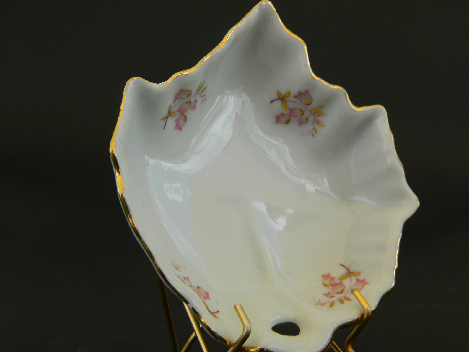 Antique Limoges Leaf Dish,vintage Porcelain Candy Dish,limoges Plate ...