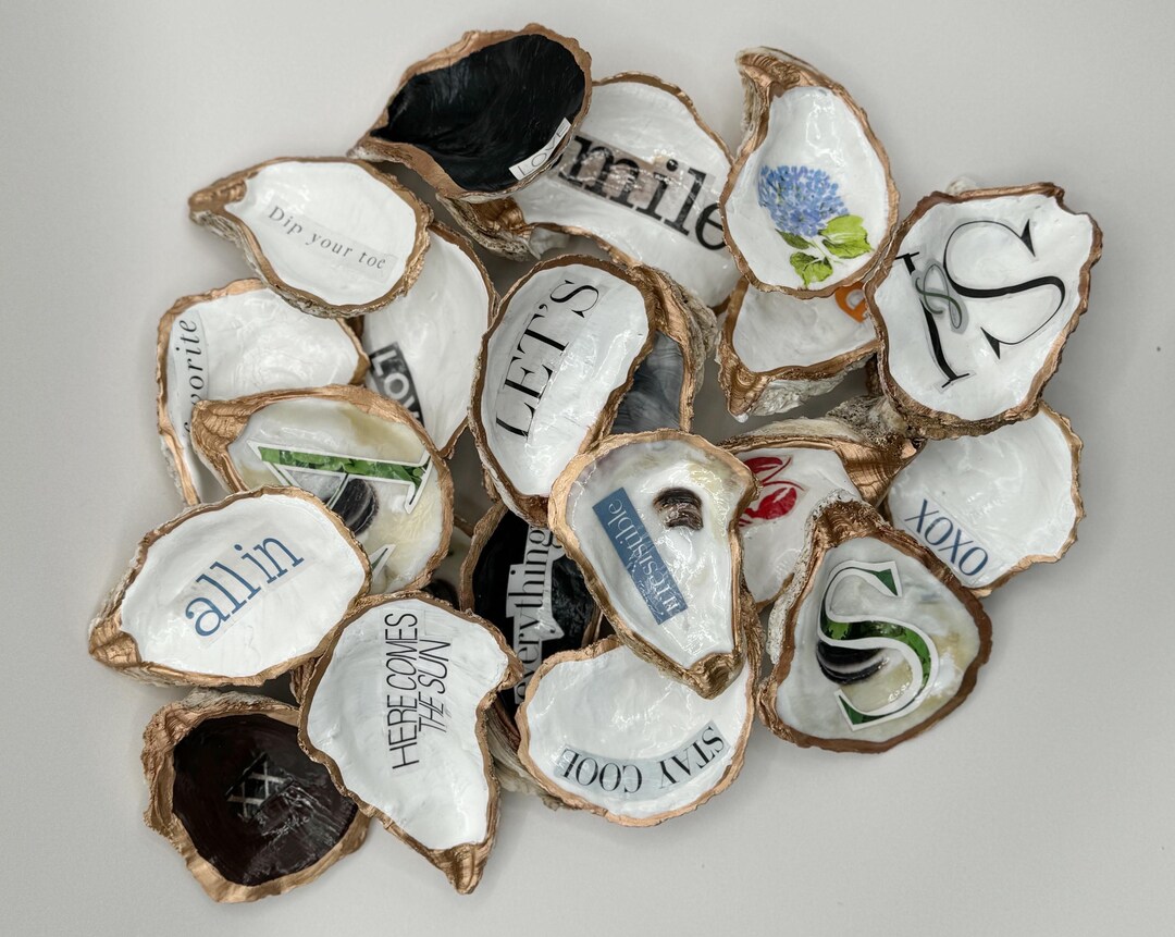Custom Oyster Shells - Etsy