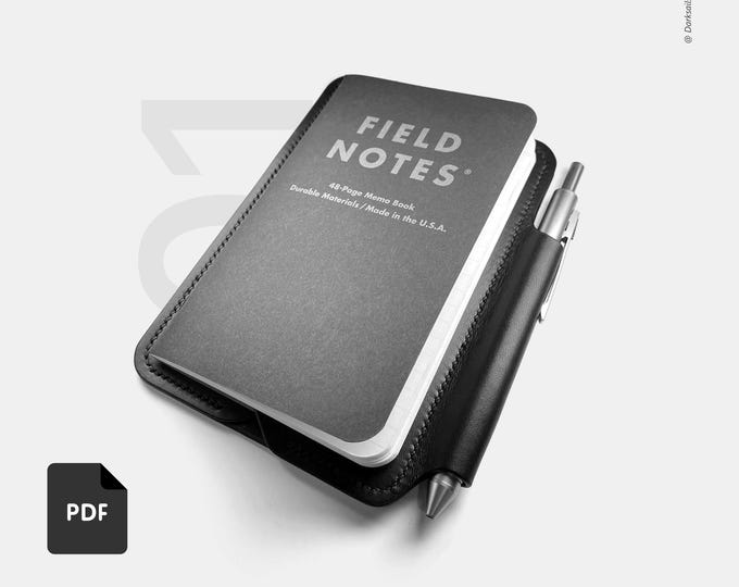 Leather Desk Notepad PDF Pattern - DIY Guide & Template - Craft Your ...