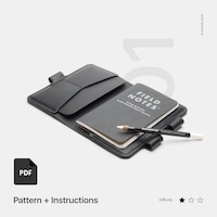 Leather Notepad - Etsy