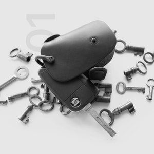 Leather Car Keychain PDF Pattern DIY Guide & Template Handcraft Your ...