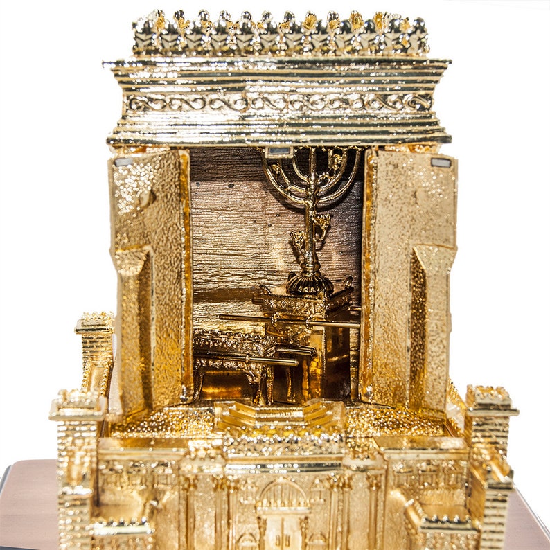 Personalized Gold Plated Copper Jumbo Second Temple With - Etsy