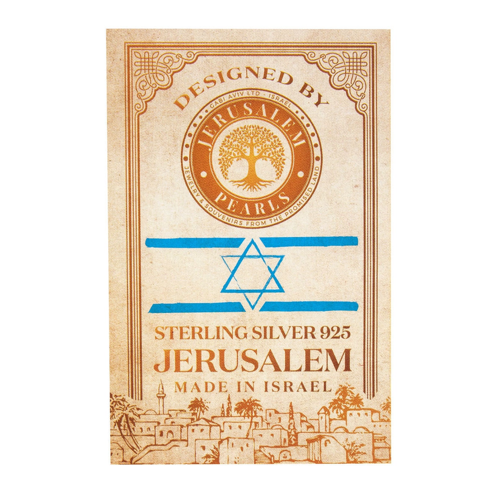 Silver 925 MESSIANIC SYMBOL Star of David & Cross With Clear | Etsy