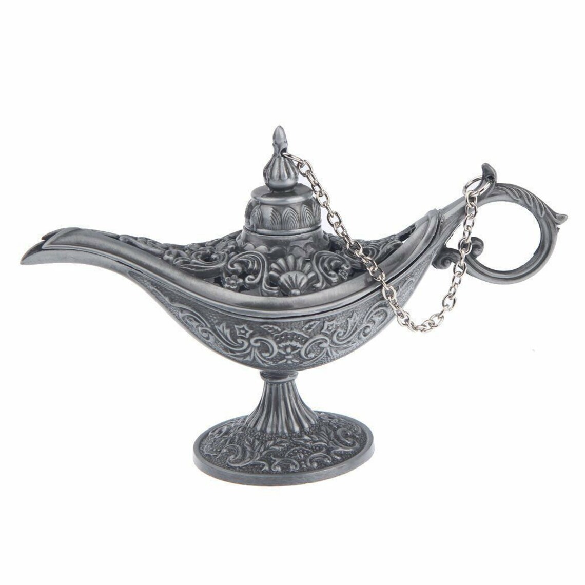 Decorative Authentic Pewter ALADDIN GENIE LAMP Hand Made - Etsy
