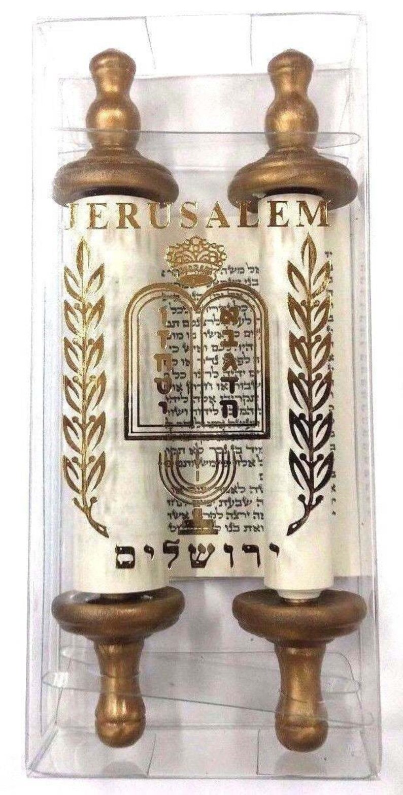 Torah Scroll Book Humash Pentateuch Small Sefer Torah With - Etsy Canada