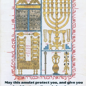 Gold Filled 18K HIGH PRIESTLY BREASTPLATE Large Pendant Ephod Hoshen ...