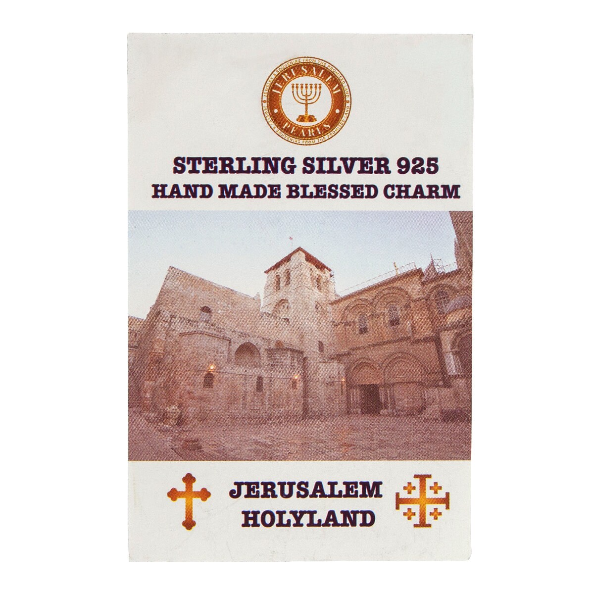 Sterling Silver 925 & Swarovski Stones Holy Land Blessed | Etsy
