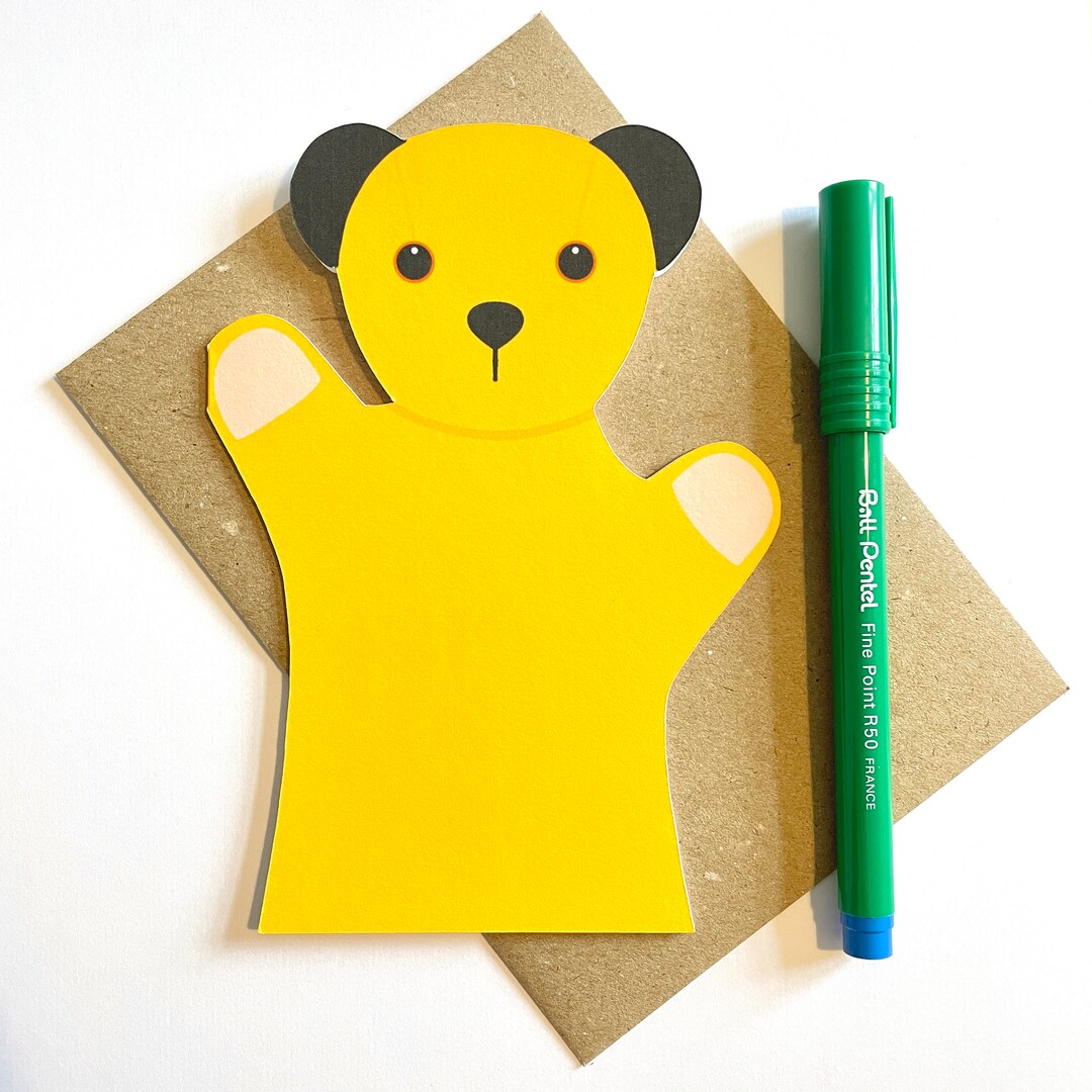 Sooty Card | Sooty and Sweep | the Sooty Show | Retro Card | Birthday ...