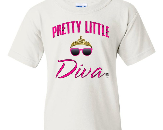 Rhinestone Diva T Shirt - Etsy