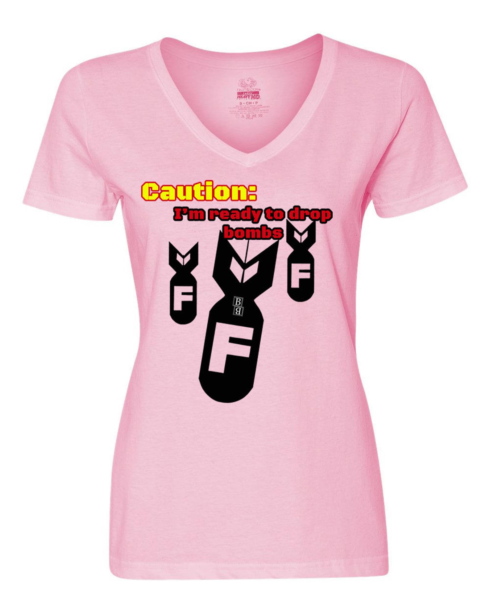 F Bomb Shirt, Caution I'm Ready to Drop Bombs Shirt, Drop F Bomb Shirt ...