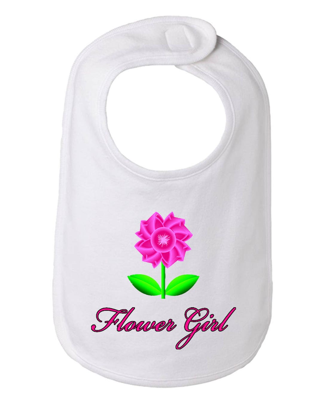 Flower Girl Bib, Bib for Flower Girls, Flower Girl Gift - Etsy