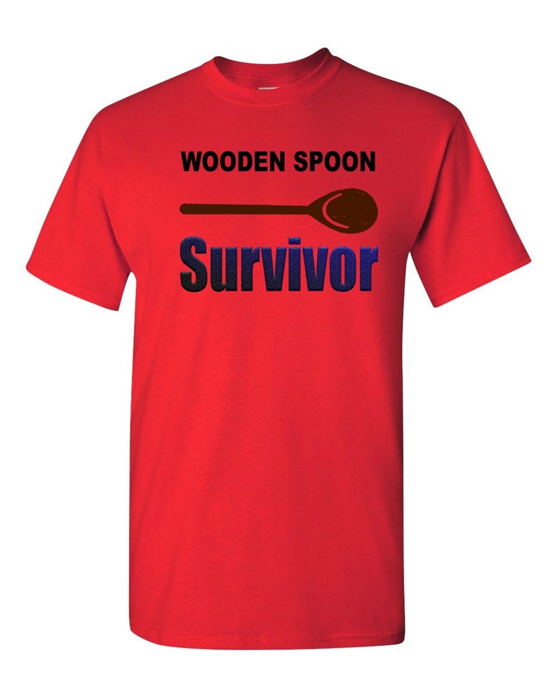 Wooden Spoon Survivor Shirt Funny Tshirt Graphic T-shirt - Etsy