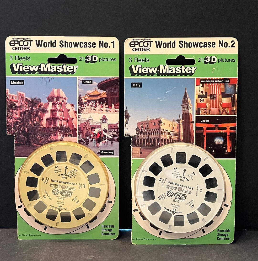 Walt Disney World EPCOT Center World Showcase Number 1 and 2 View ...
