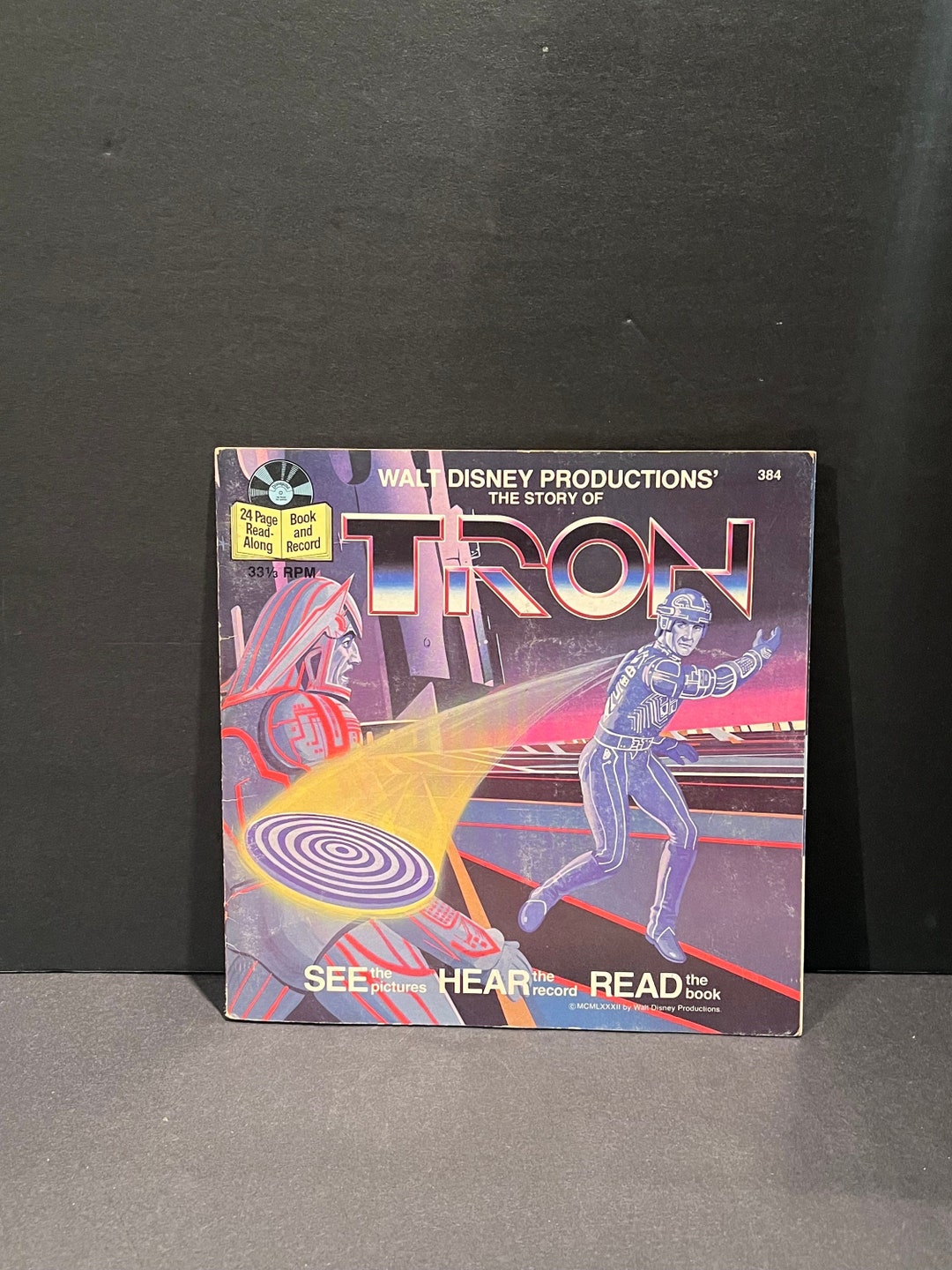 Buena Vista Records Tron Read Along Book and Record - Etsy