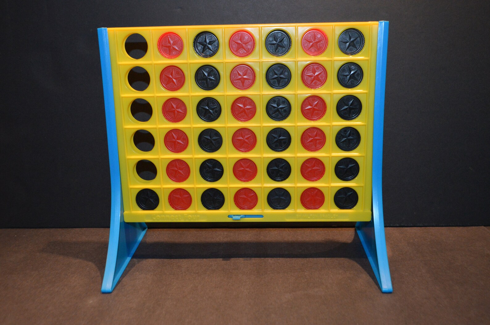 Vintage 1978 Milton Bradley Connect Four Vertical Checkers - Etsy