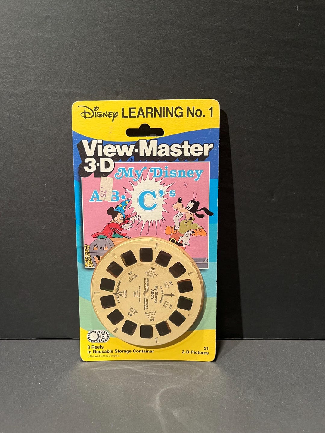 Disney Learning Number 1 My Disney Abc's GAF View Master Reels #3039 ...