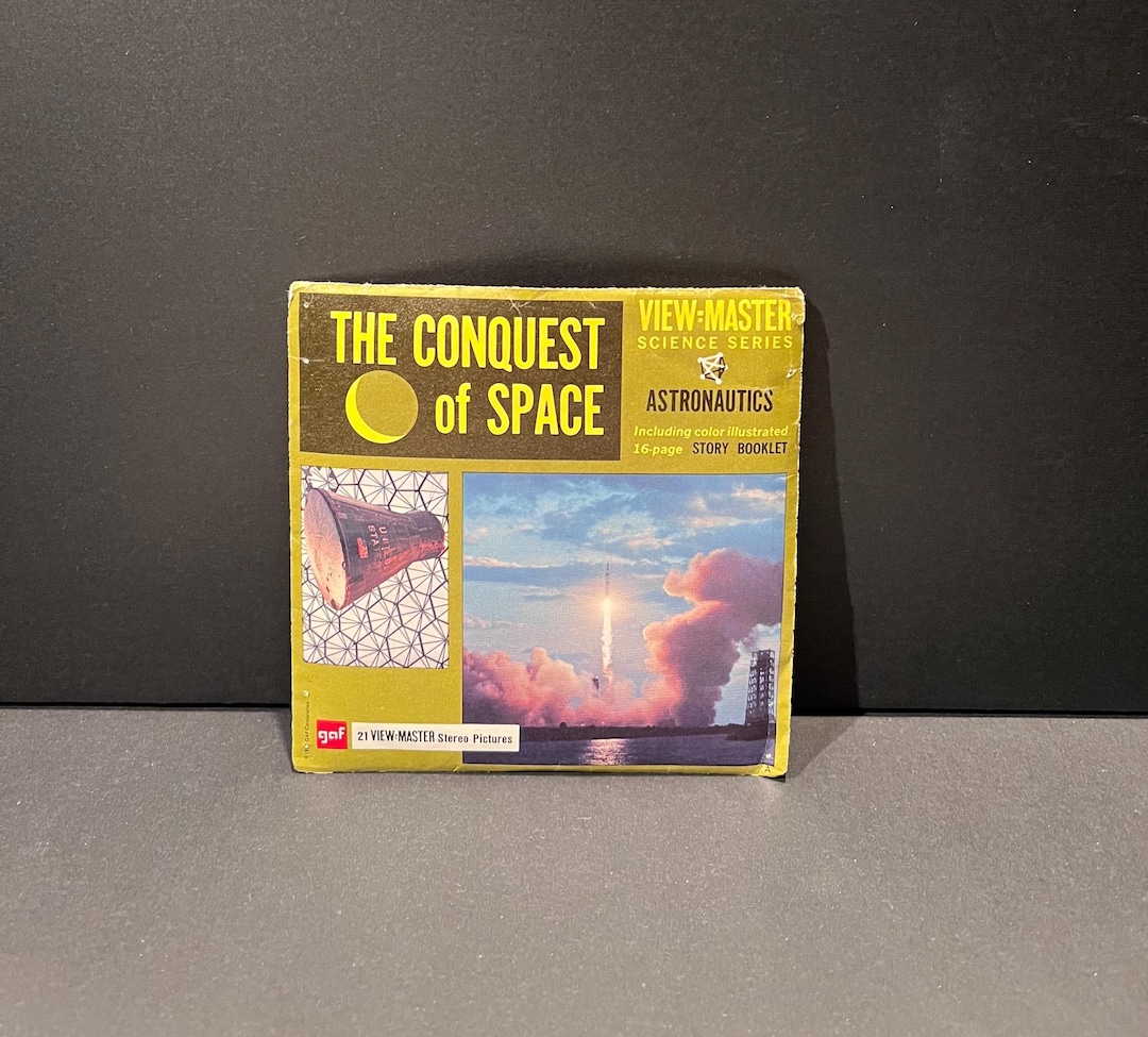 Vintage B681 the Conquest of Space View Master Reels-set B - Etsy