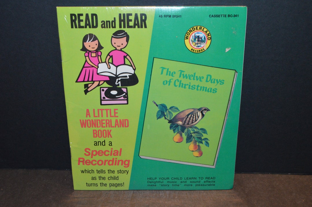 Sealed Wonderland Records - the Twelve Days of Christmas 45RPM Record ...