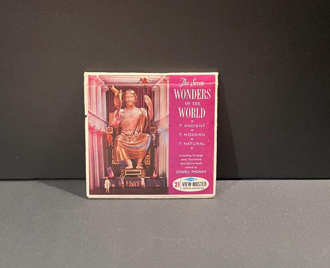 Vintage B901 World Travel the Seven Wonders of the World GAF View ...