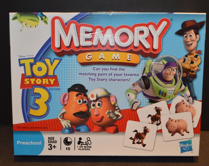 Hasbro Toy Story 3 Memory Game - Etsy
