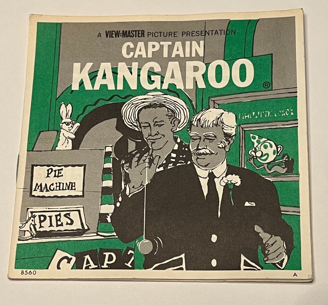 1950's Captain Kangaroo View Master Reels-b560 - Etsy
