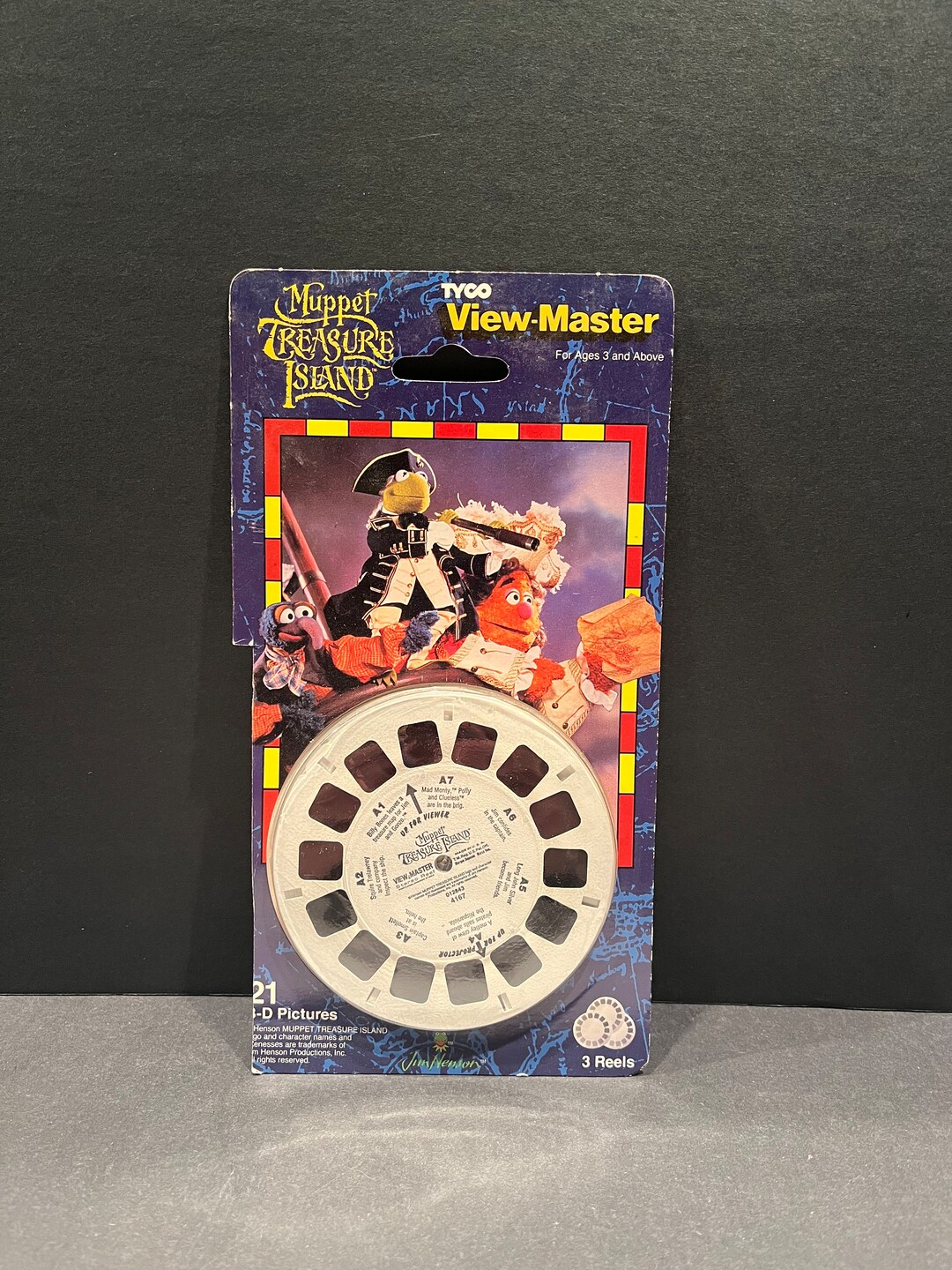 1995 Jim Henson's Muppet Treasure Island View Master Reels #4167 - Etsy