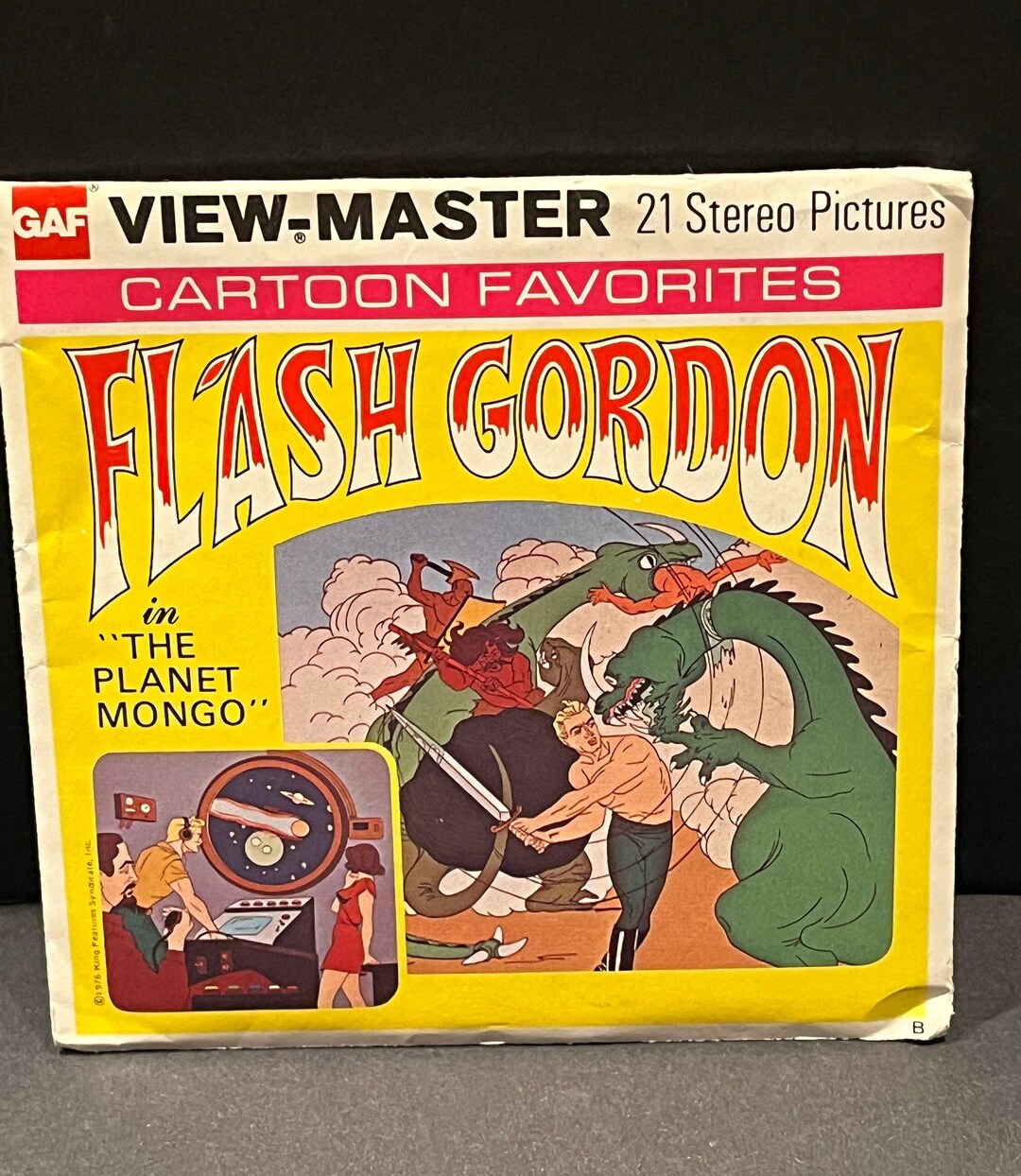 Cartoon Favorites Flash Gordon in the Planet Mongo-view Master - Etsy