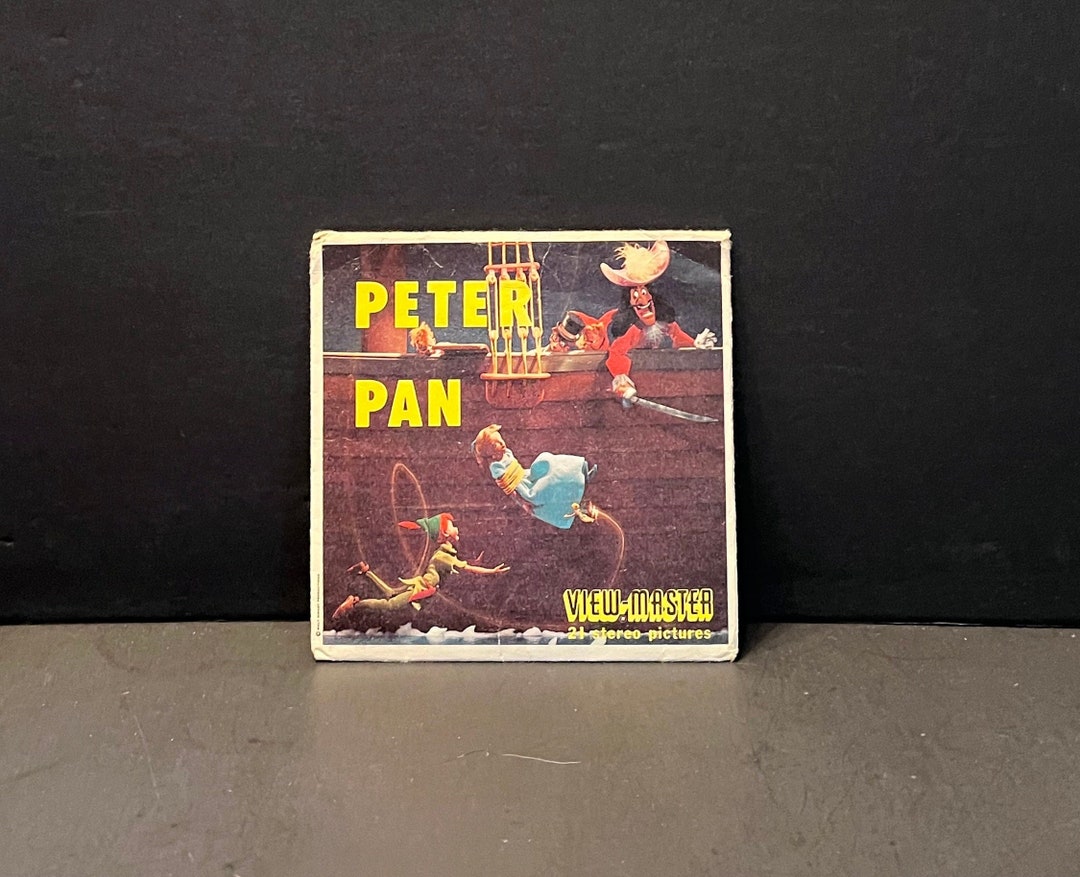 Vintage B372 Disney's Peter Pan View Master Reels - Etsy