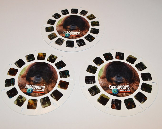 Discovery Channel Amazing Primates View Master Reels - Etsy