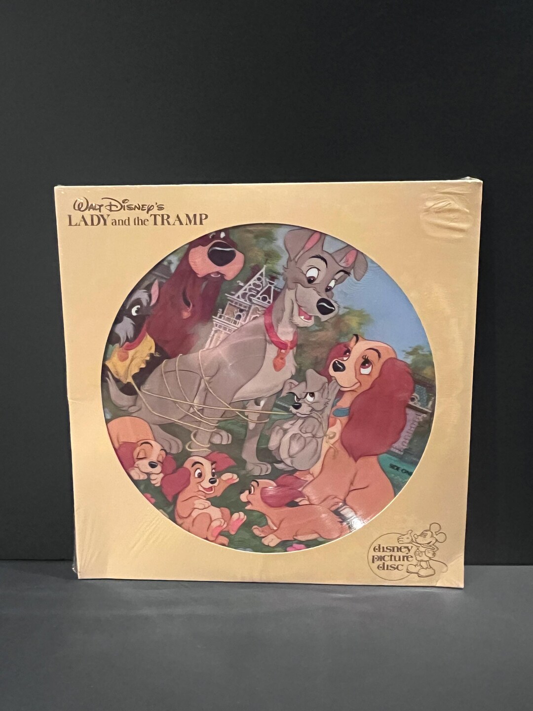 1980 Disney's Lady and the Tramp Picture Disc-disneyland Records 3103 ...