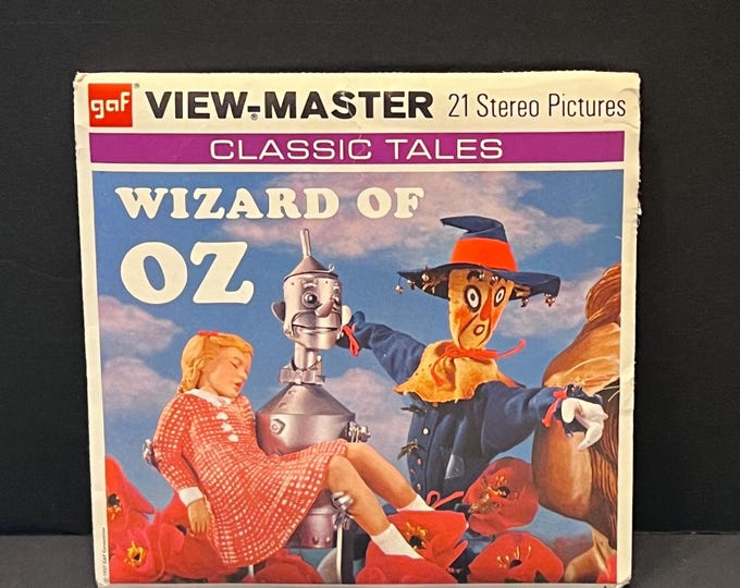 The Wonderful Wizard of Oz 4 Vinyl Records Box Set & Book - Vintage ...