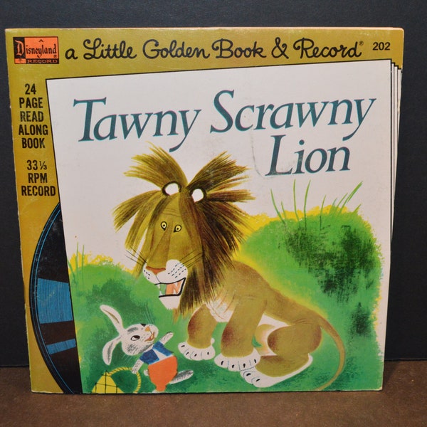 Tawny Scrawny Lion - Etsy