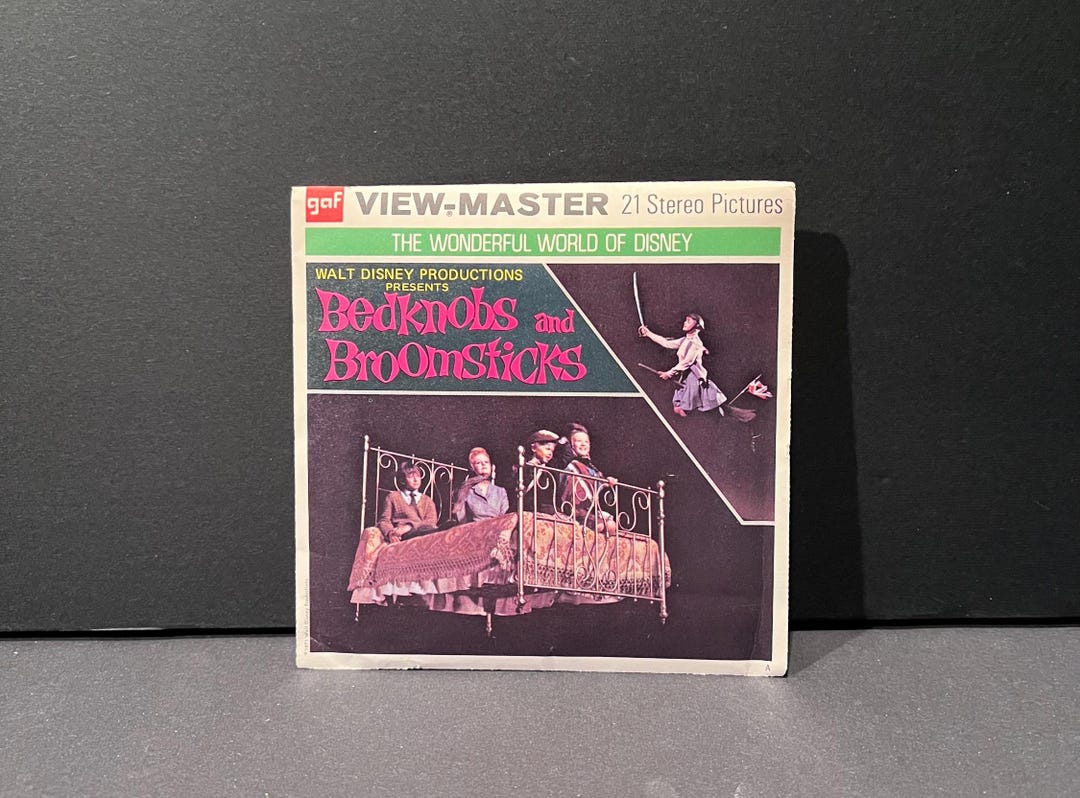 Vintage B366 Bedknobs and Broomsticks-the Wonderful World of Disney ...