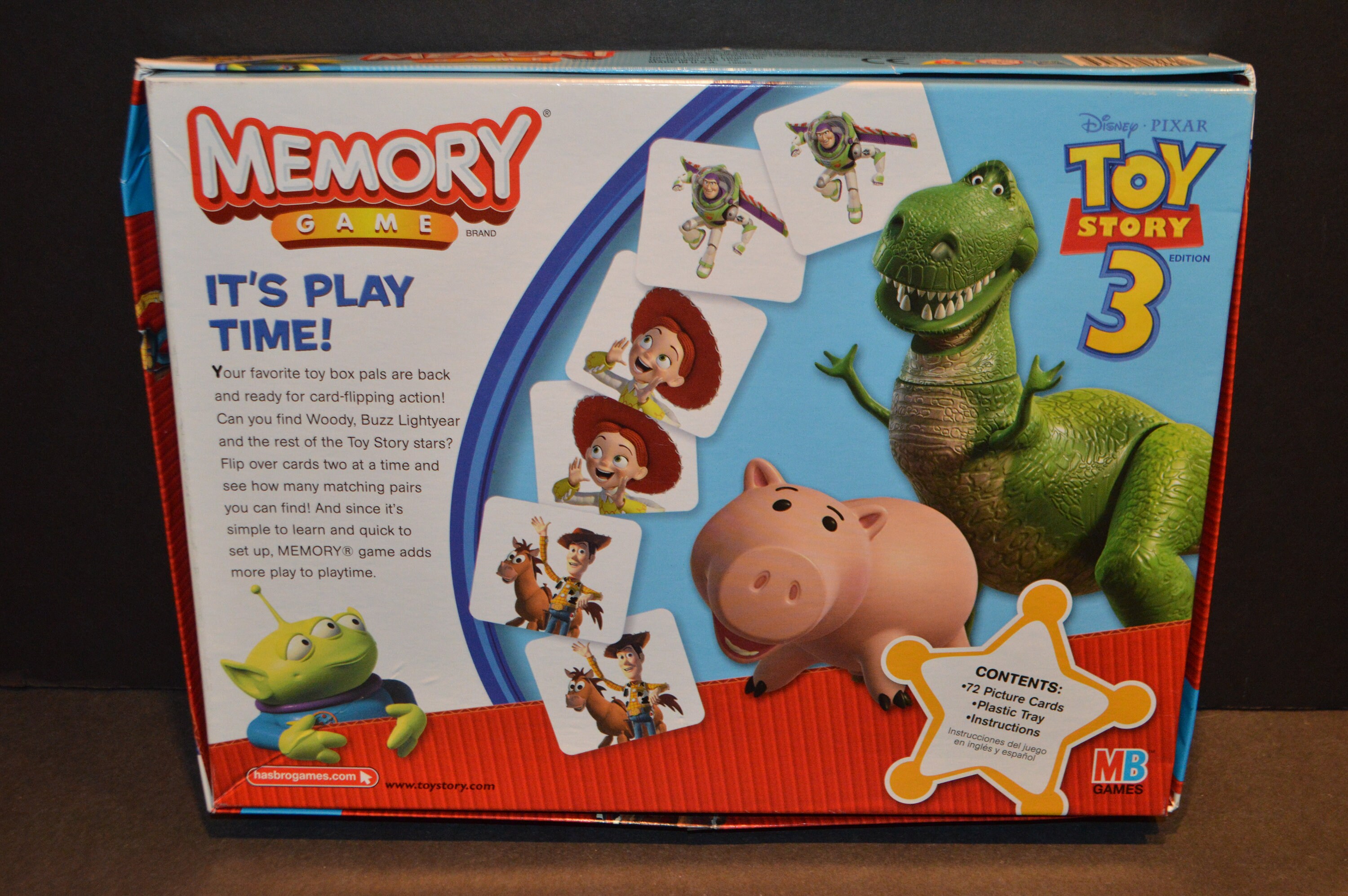 Hasbro Toy Story 3 Memory Game | Etsy