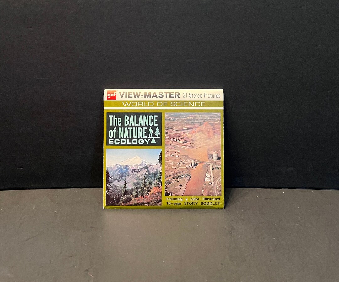 World of Science the Balance of Nature Ecology View Master Three Reel ...