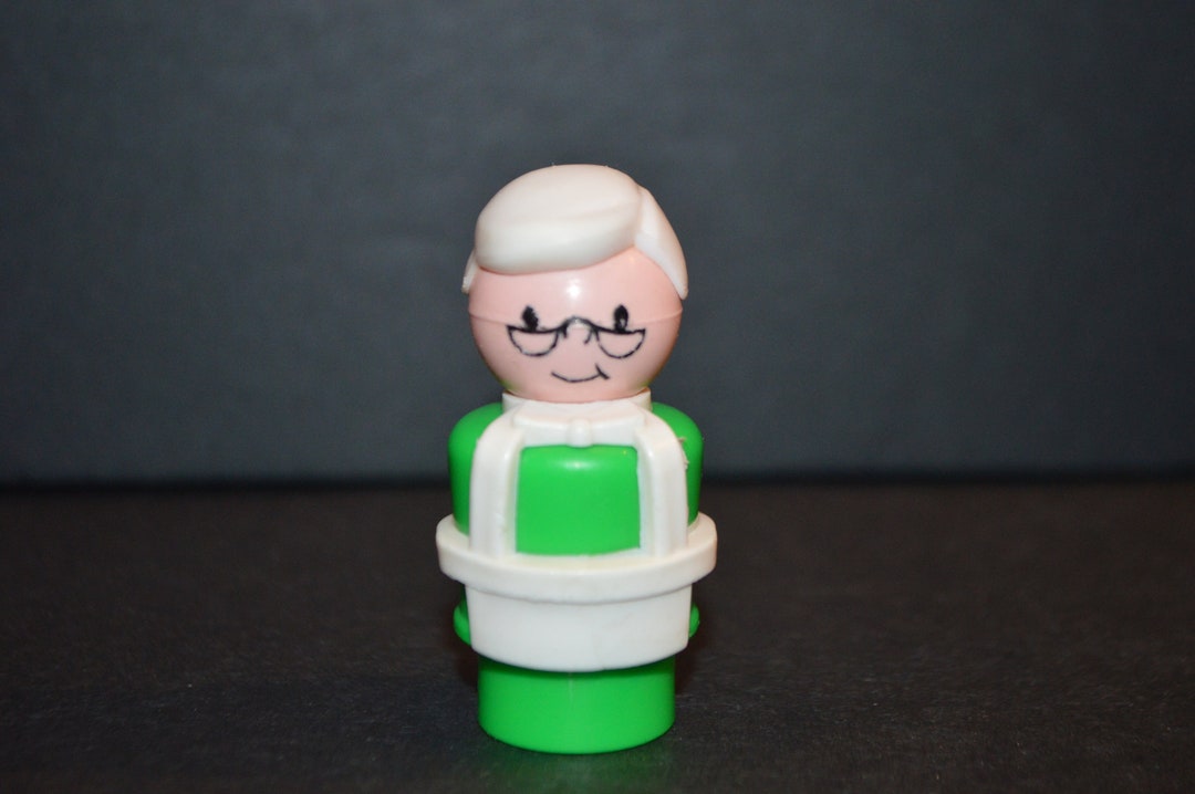 Fisher Price Sesame Street Mr. Hooper/store Keeper Little People - Etsy