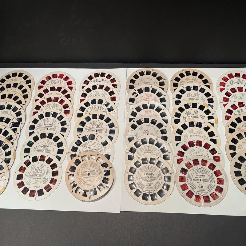 Viewmaster Reels - Etsy