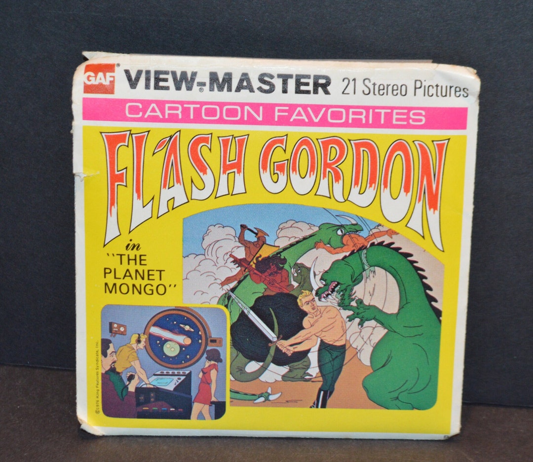 Cartoon Favorites Flash Gordon in the Planet Mongo-view Master Reel ...