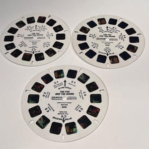 Disney's the Fox and the Hound Master Reels #3000 - Etsy