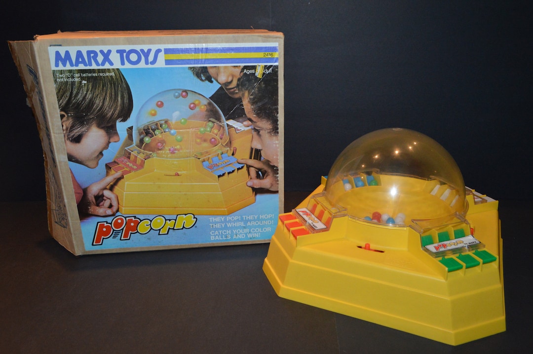Vintage Marx Toys #5264 Popcorn Game - Etsy
