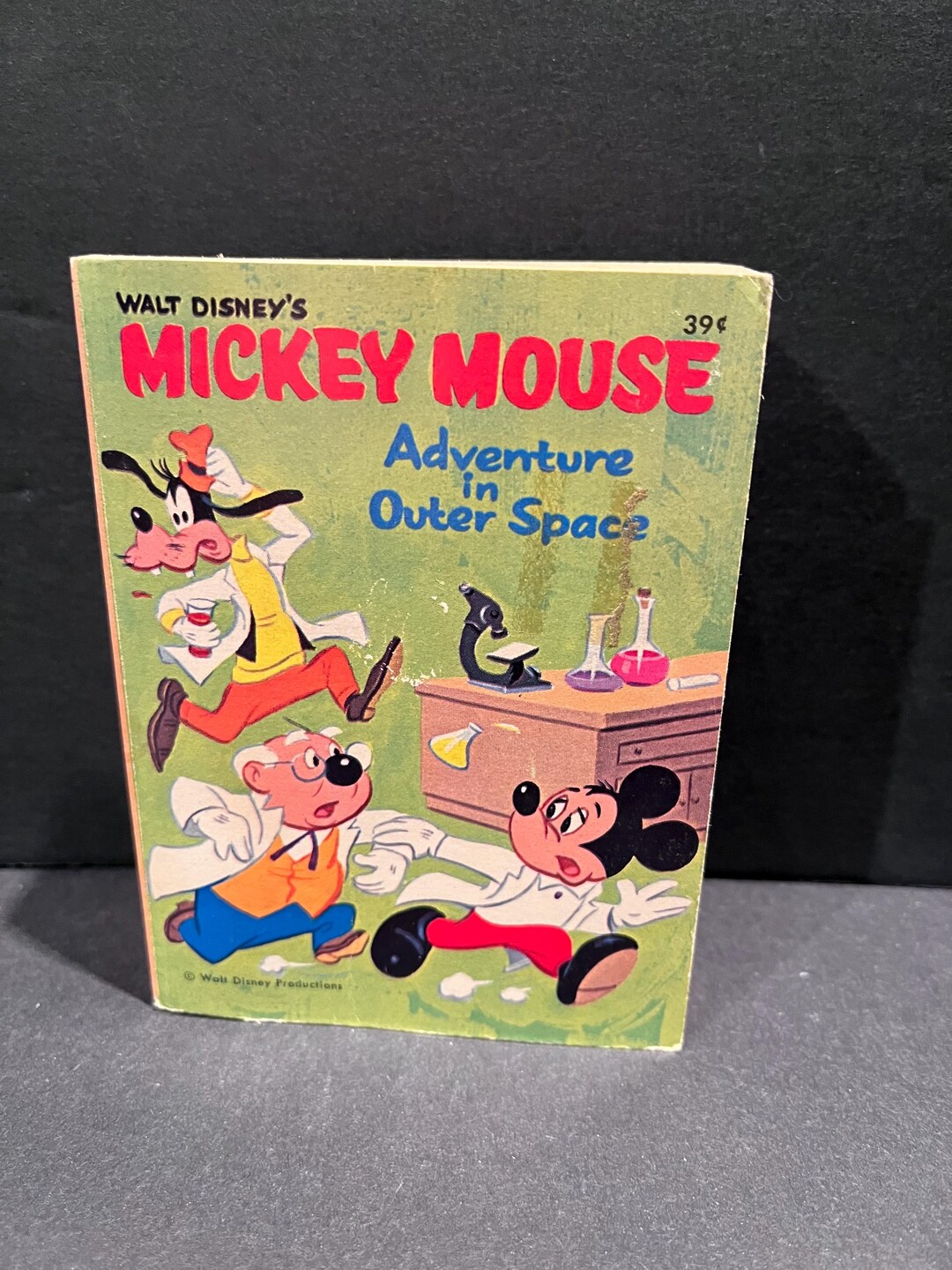 Vintage 1968 Mickey Mouse Adventure in Outer Space Big Little Book - Etsy