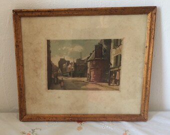 Framed Ink Drawing - Etsy