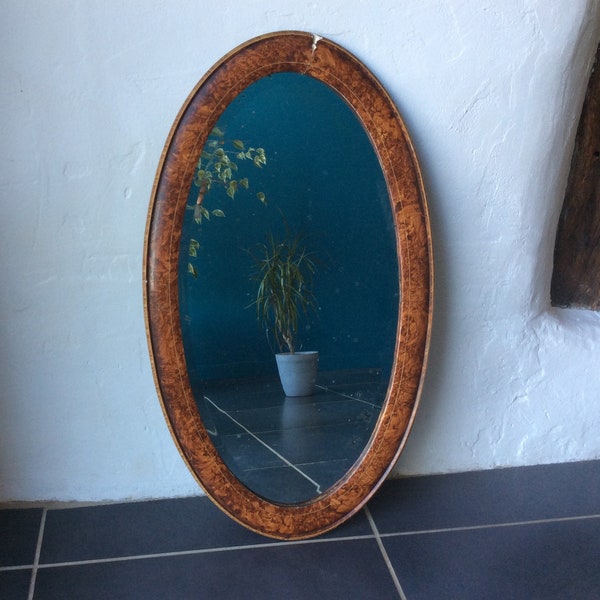 Large Antique Mirror - Etsy